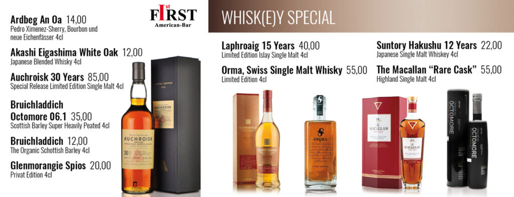 Whiskey and Whisky 1010 Wien | First American Bar
